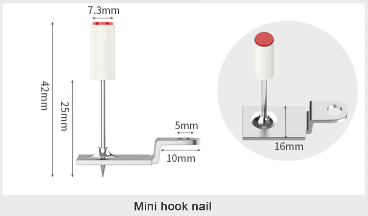 90 Degree L Shape Ceiling Integrated Framing Nails Shooting Nail For ...