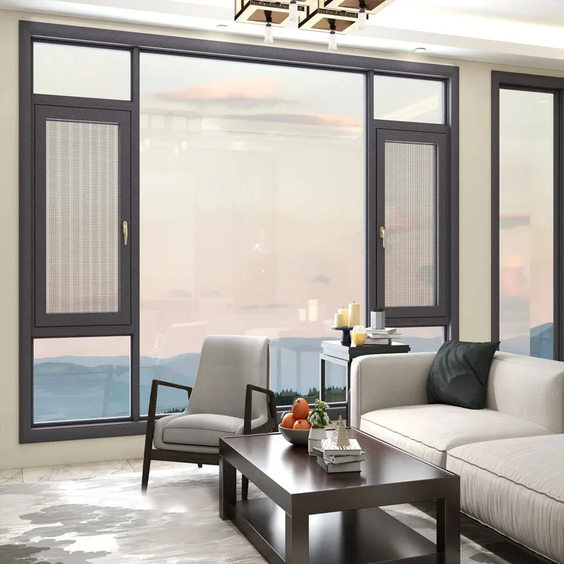 Hot Selling Modern House Glass Windows Can Be Customized With Aluminum ...
