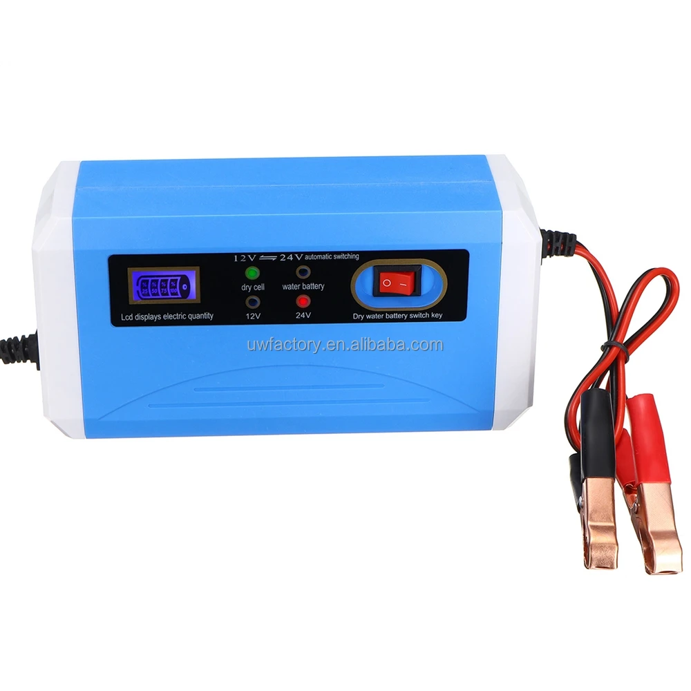 110v 220v 240v Intelligent 12v 24v 10a Agm Efb Lead Acid Battery ...