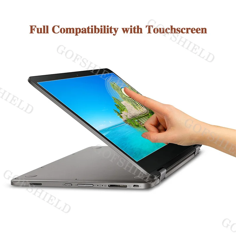 GOFSHIELD 2 Pack 14" Anti Glare Screen Protector Compatible for HP ...