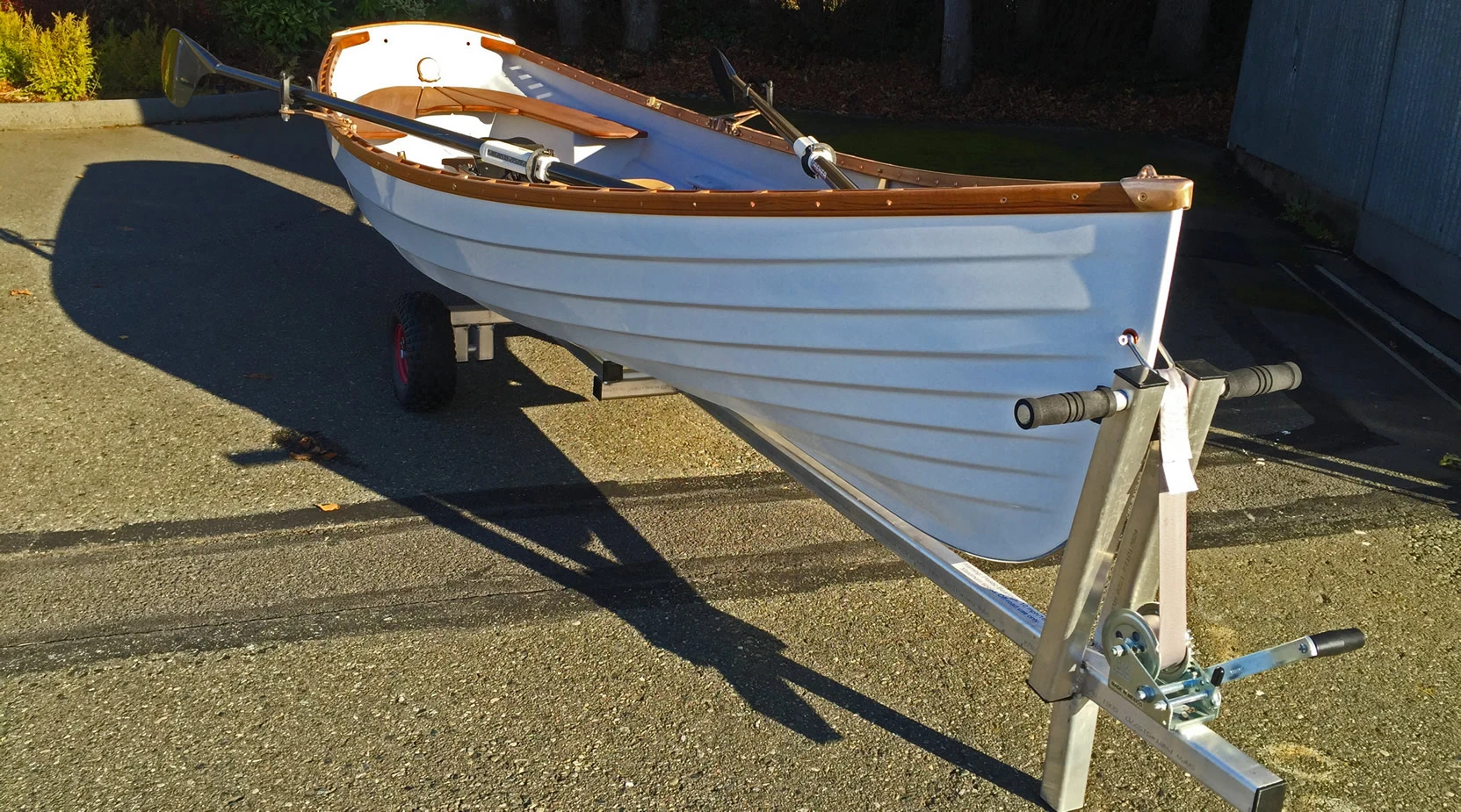 2022 Kinocean Classic Wooden Rowing Boat - Slide Seat Sculling for Sale