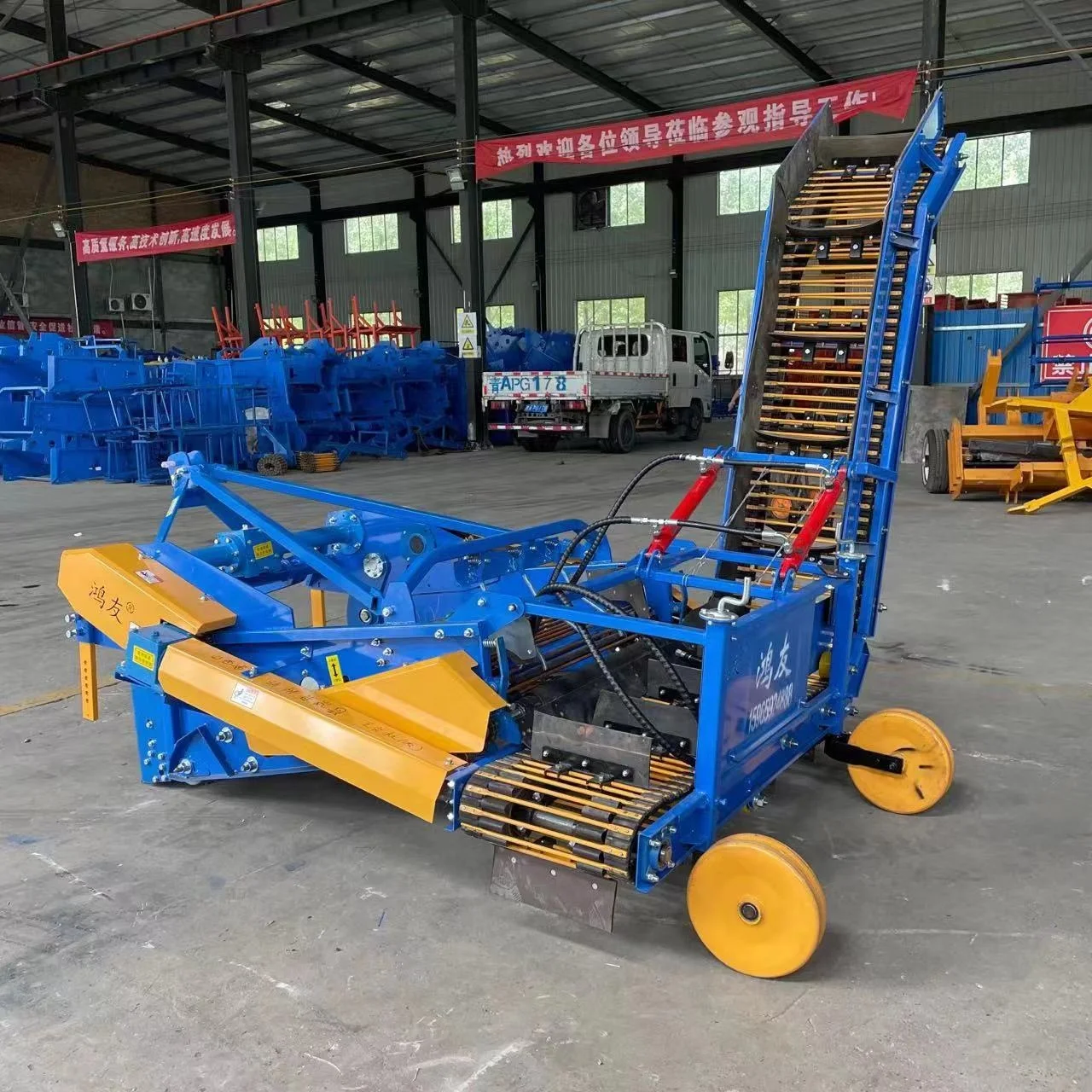 Efficient 4UDS-110 Mini Combine Harvester for 1 Row Crops