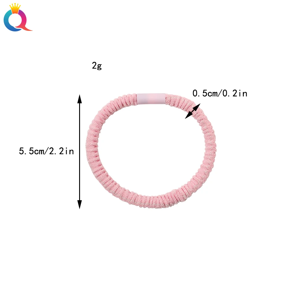 Durable Elastic Hair Tie Hairband Woman Ponytail Holder - Buy Hair ...