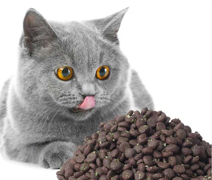 High Quality Grain Free Dry Cat Food Crude Protein Pet Food For All ...
