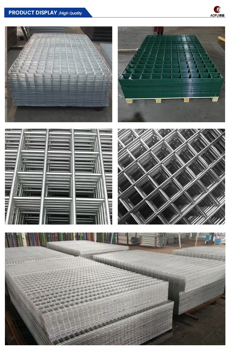 Flat Galvanized Sheet Welded Wire Mesh Panel - Buy Galvanized Welded ...