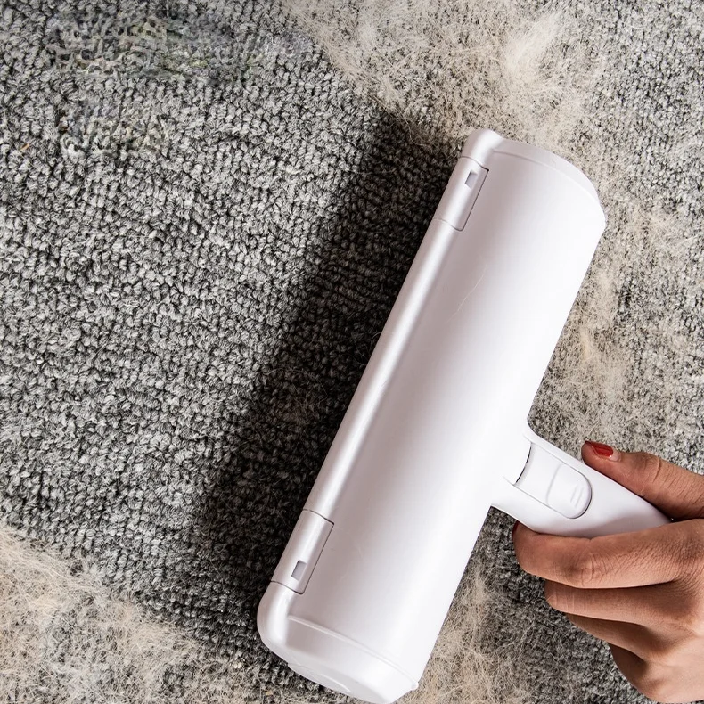 Custom Self-Cleaning Reusable Pet Roller Brush - Dog Hair Remover
