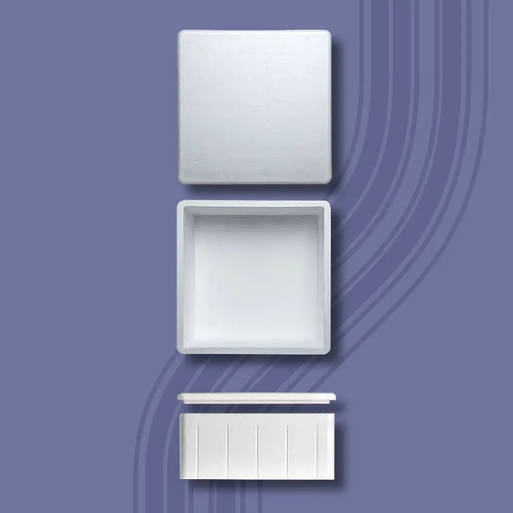 DOMOCLASS 8 HIGH SQUARE - ICE CREAM CAKE CONTAINER| Alibaba.com