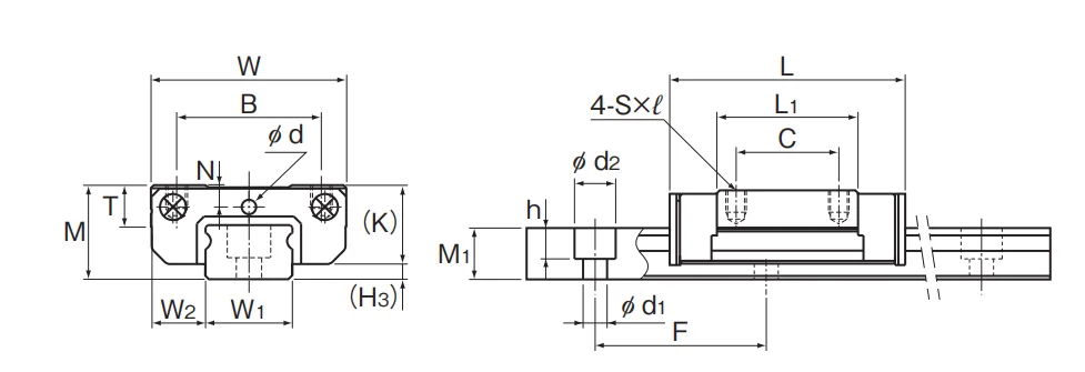 Japan Thk Linear Guide Rail Srs9xm Srs9xgm Srs9xn Srs9xgn For Machine ...