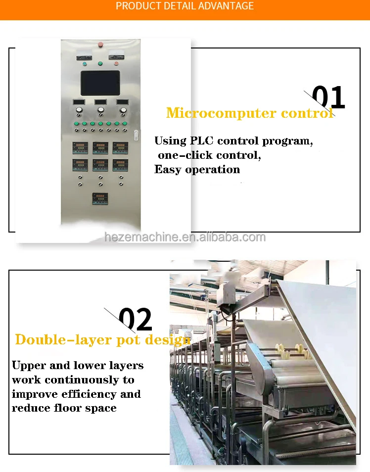 Soy Bean Curd Skin Hull Maker Dried Tofu Sheet Processing Making Machine Line Automatic Yuba ...