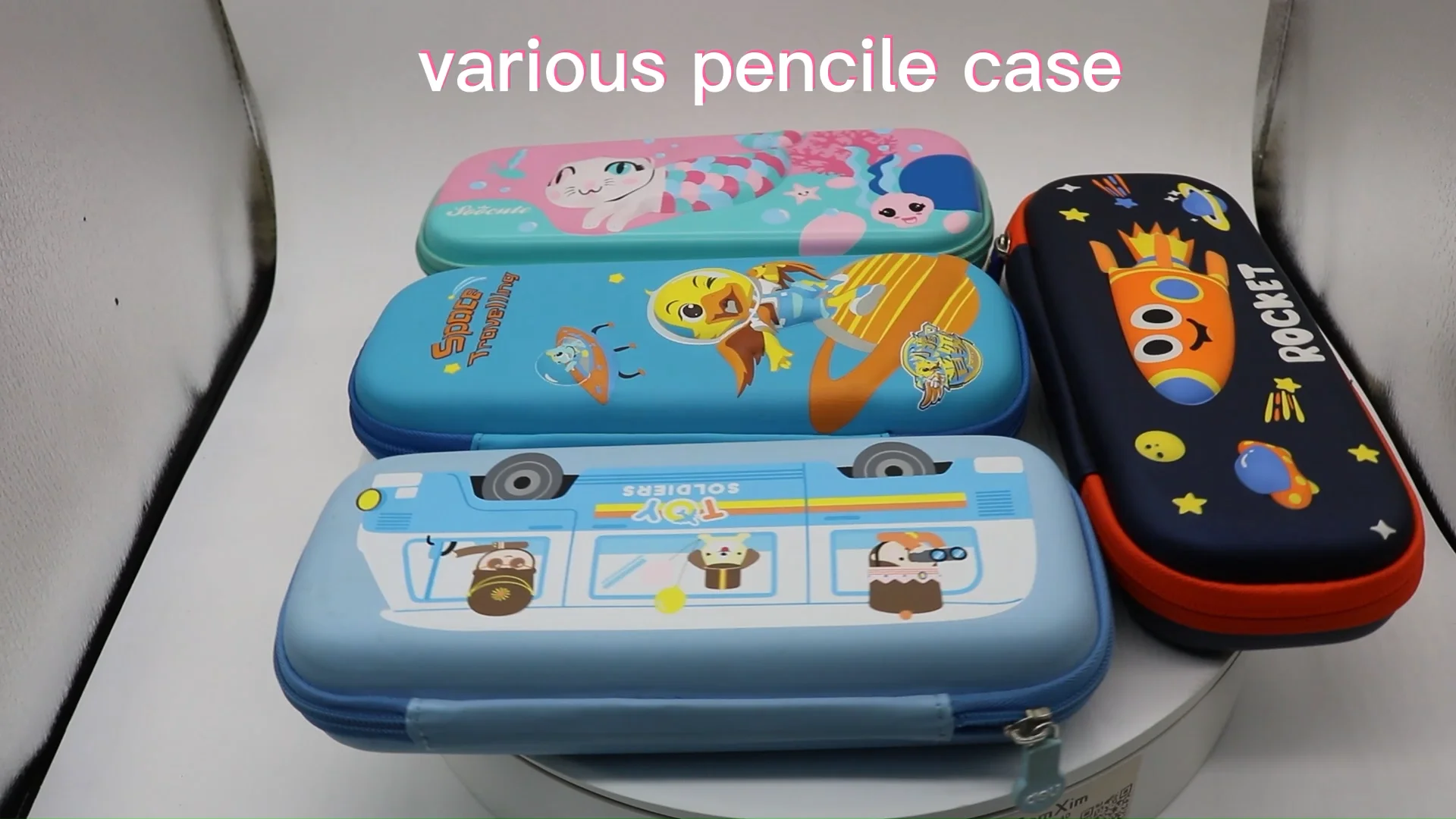 Wholesale Cute Giraffe Eva Writing Carrying Case Bag For Stationery ...