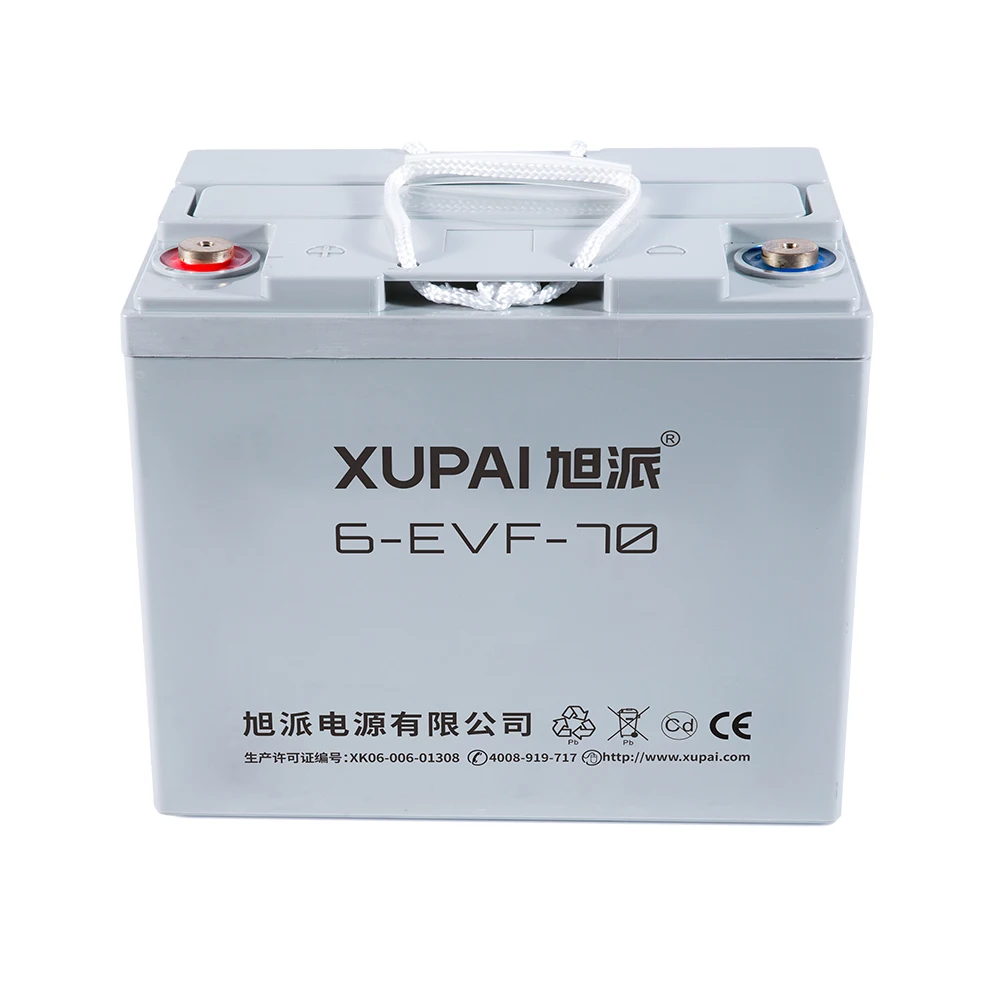 Xupai Long Life Rechargeable 6-evf-70 Battery For Electric Vehicle ...