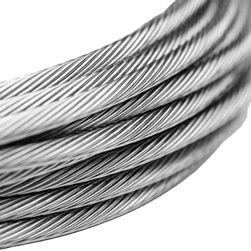 4mm Stainless Steel Wire Rope ASTM AISI SGCC CGCC 304 316l Stainless ...