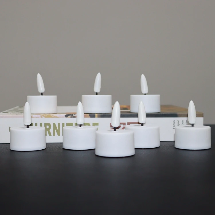 Flickering LED Tea Lights with Remote - Perfect for Holidays