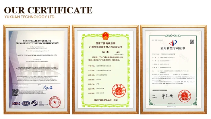 YUK9000 Multi-Channel Encoder Transcoder Servers for DVB, IPTV, and OTT TV