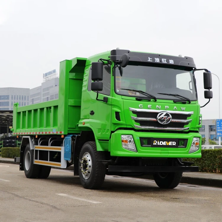 Light Duty Commercial Trucks Genpaw 4x2 Light Duty Box Trucks Hongyan ...