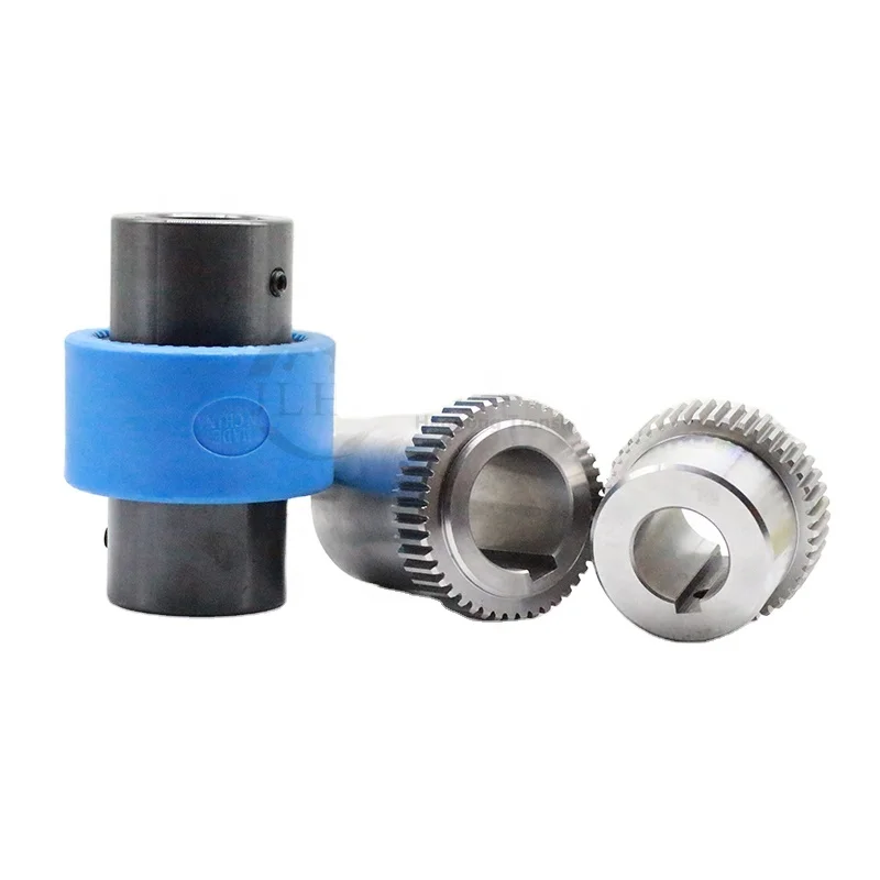 45# Steel Curved Teeth Metric Gear Coupling With Nylon Outer Sleeve ...