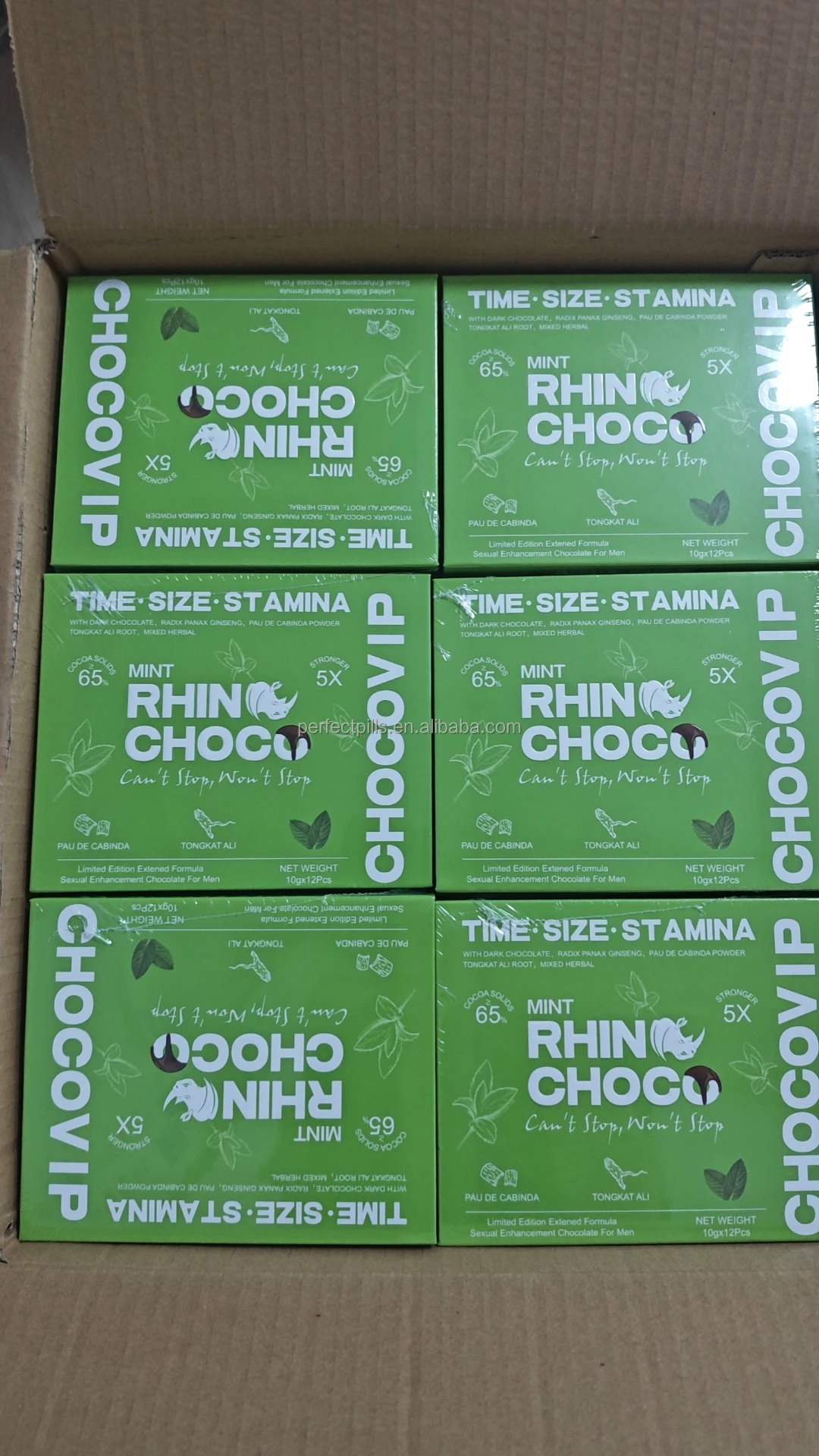 Wholesale Chocolate Box, Rhino Chocolate, Green Rhino, Mint Chocolate ...