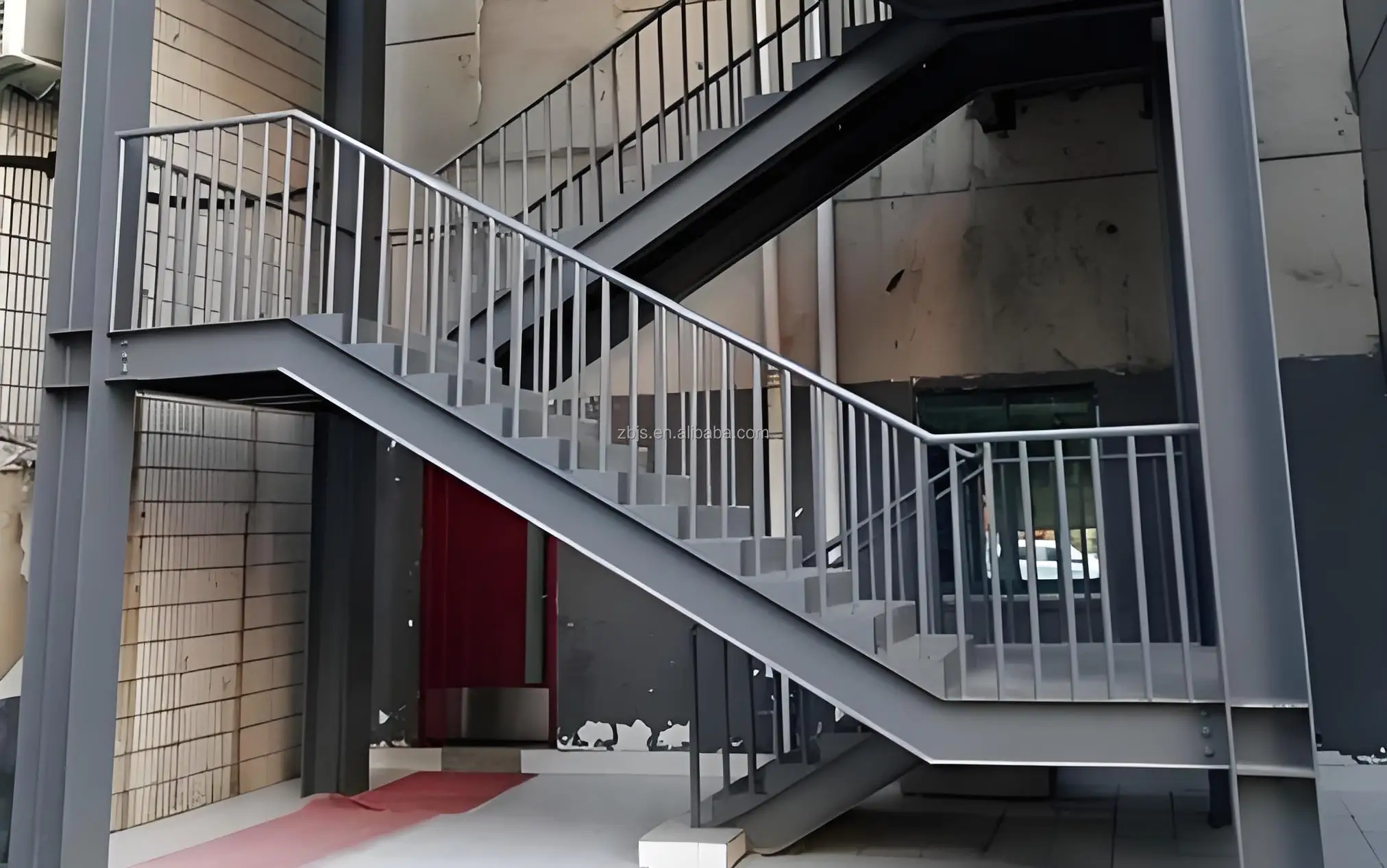 Steel Structure Staircase for Construction Engineering Walkway ...