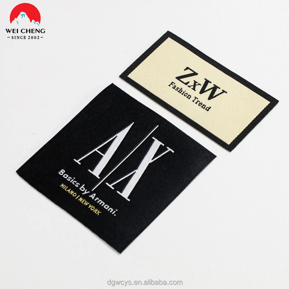 High Quality Woven Label Color Labels for Clothes Cloth Tag Custom ...