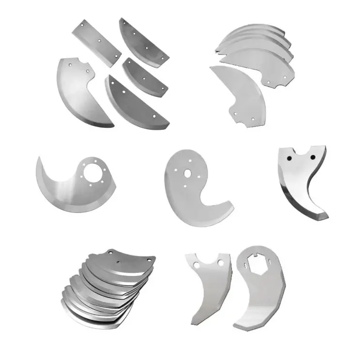 Customized Curved Stainless Steel Chopper Blade For Meat Grinder Used ...
