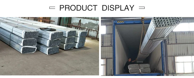 Galvanized Steel C Channel/strut Channel/unistrut Channel - Buy ...