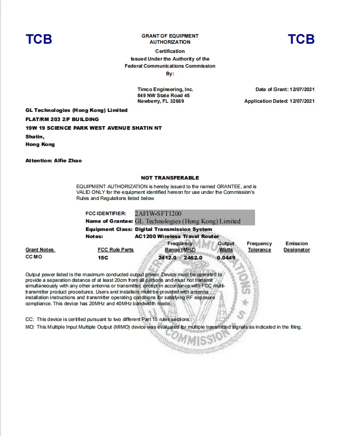 Glinet AR300M16-EXT - Powerful Wireless Performance Router