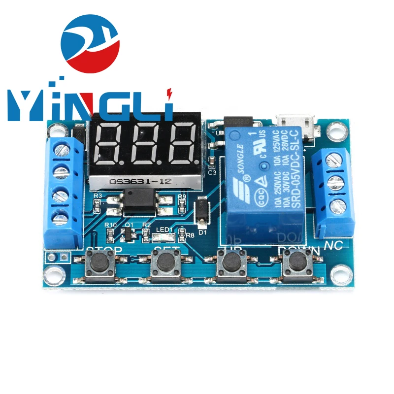 1 channel 5V relay module delay relay module trigger off/on switch ...