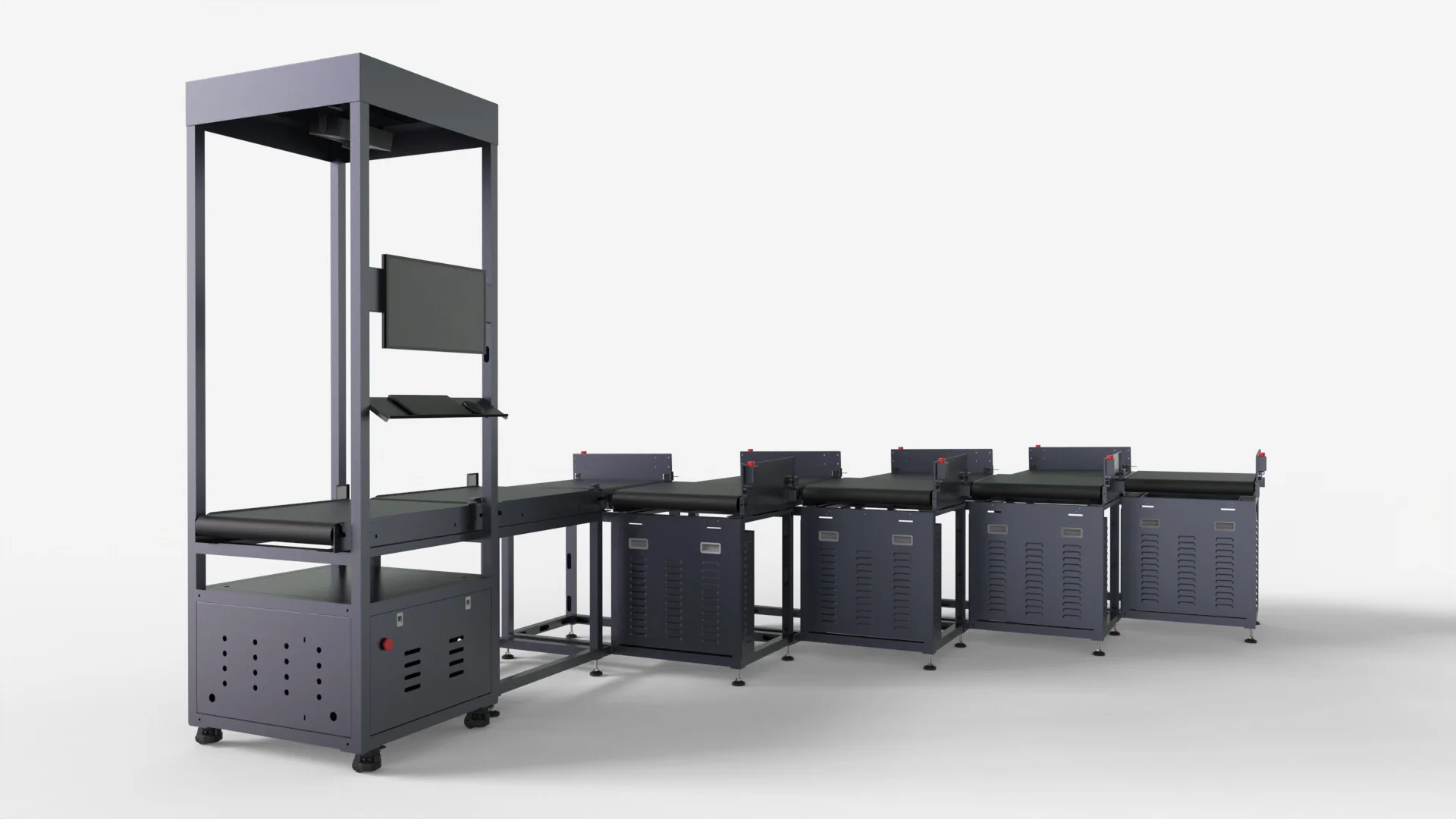 MonolithIoT Dynamic DWS for Express Logistic Industrial Belt Conveyor ...