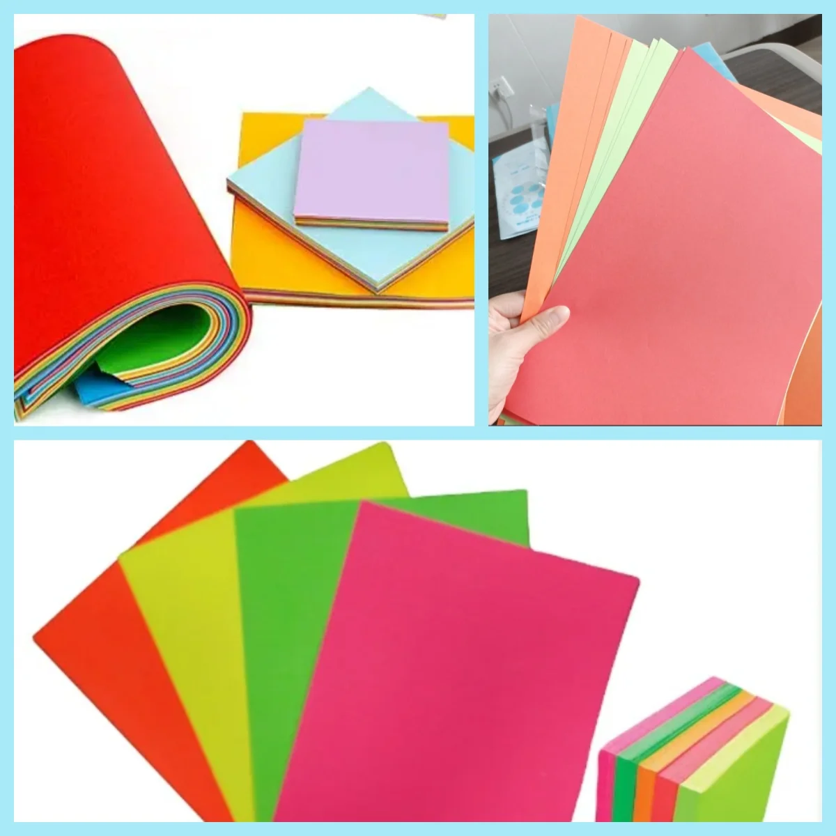 Paquete De Hojas De Colores A4 70-110gsm A4 Color Printer - Buy Fast 12 ...