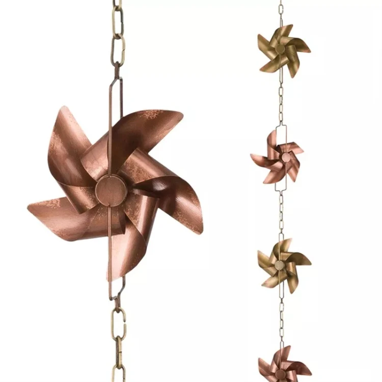 Corten Steel Rain Chain - Durable Garden Decorative Element