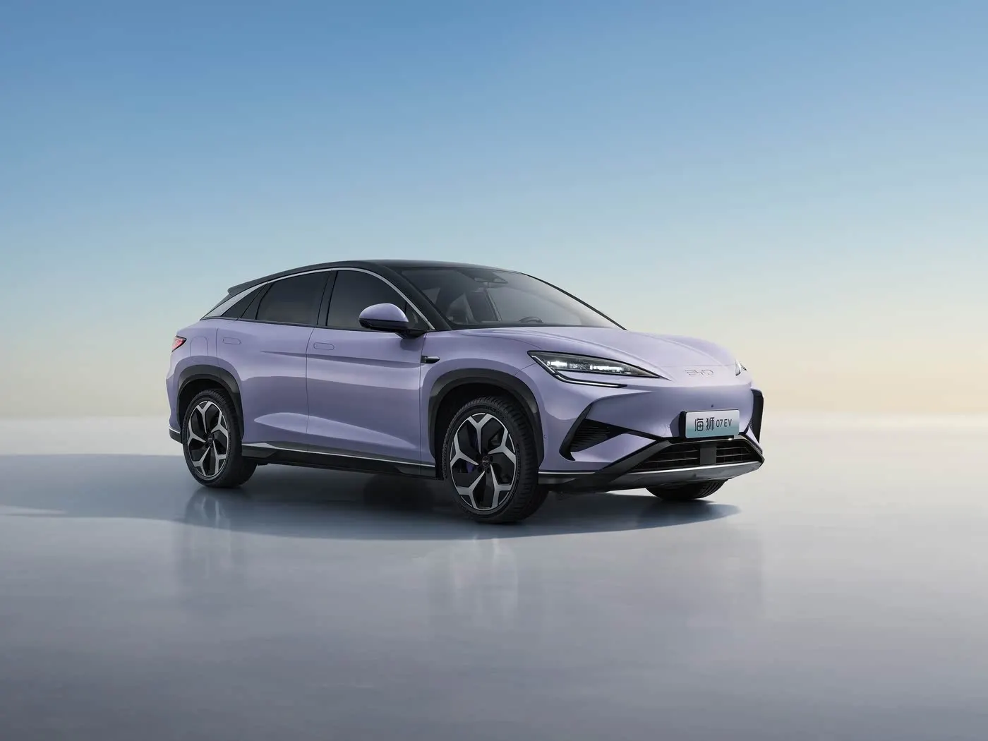 China Byd Car 2025 4WD Electric SUV Byd Sealion 7 EV Purple Car 610km ...