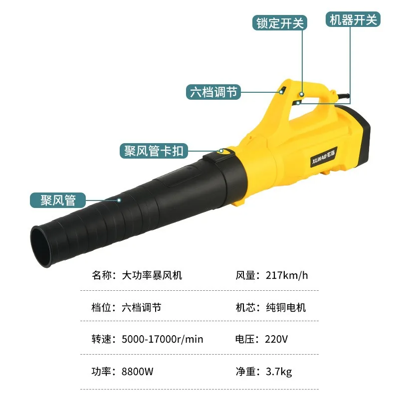 Portable Snow Removal Storm Machine Storm Wind Type Air Blower - Buy ...