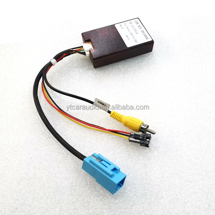 Toyota LVDS to CVBS (RCA) AV Signal Converter for Toyota Rearview ...