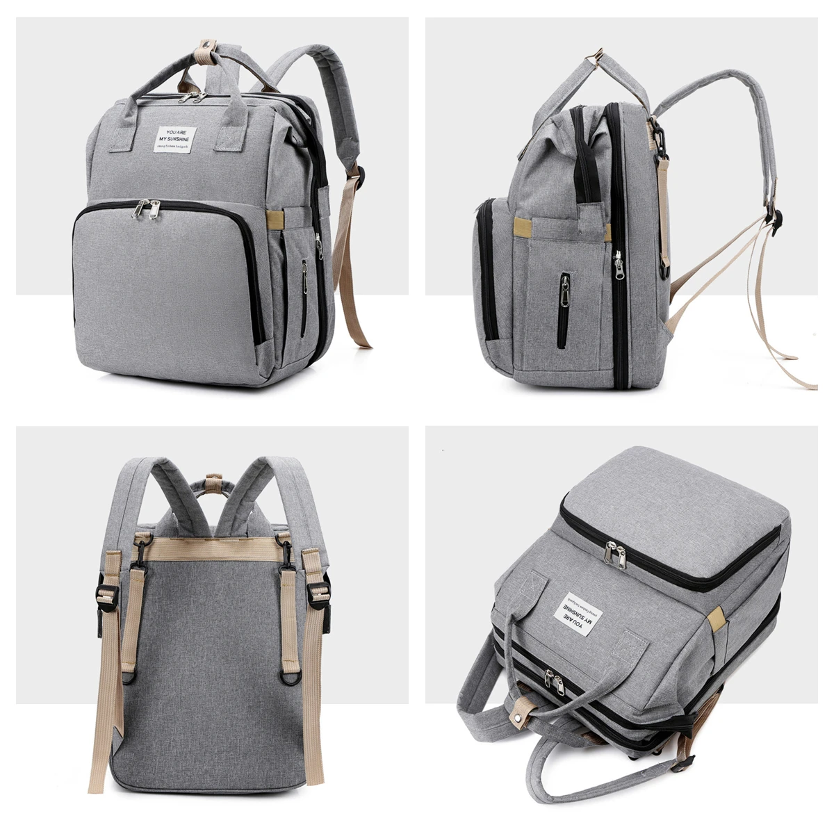 Multi-functional Baby Folding Crib - Portable & Waterproof