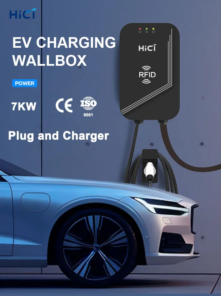 Hici 32 Amp Ev Charger Socket Type 2 Ac 22kw Ev Charger With Load ...