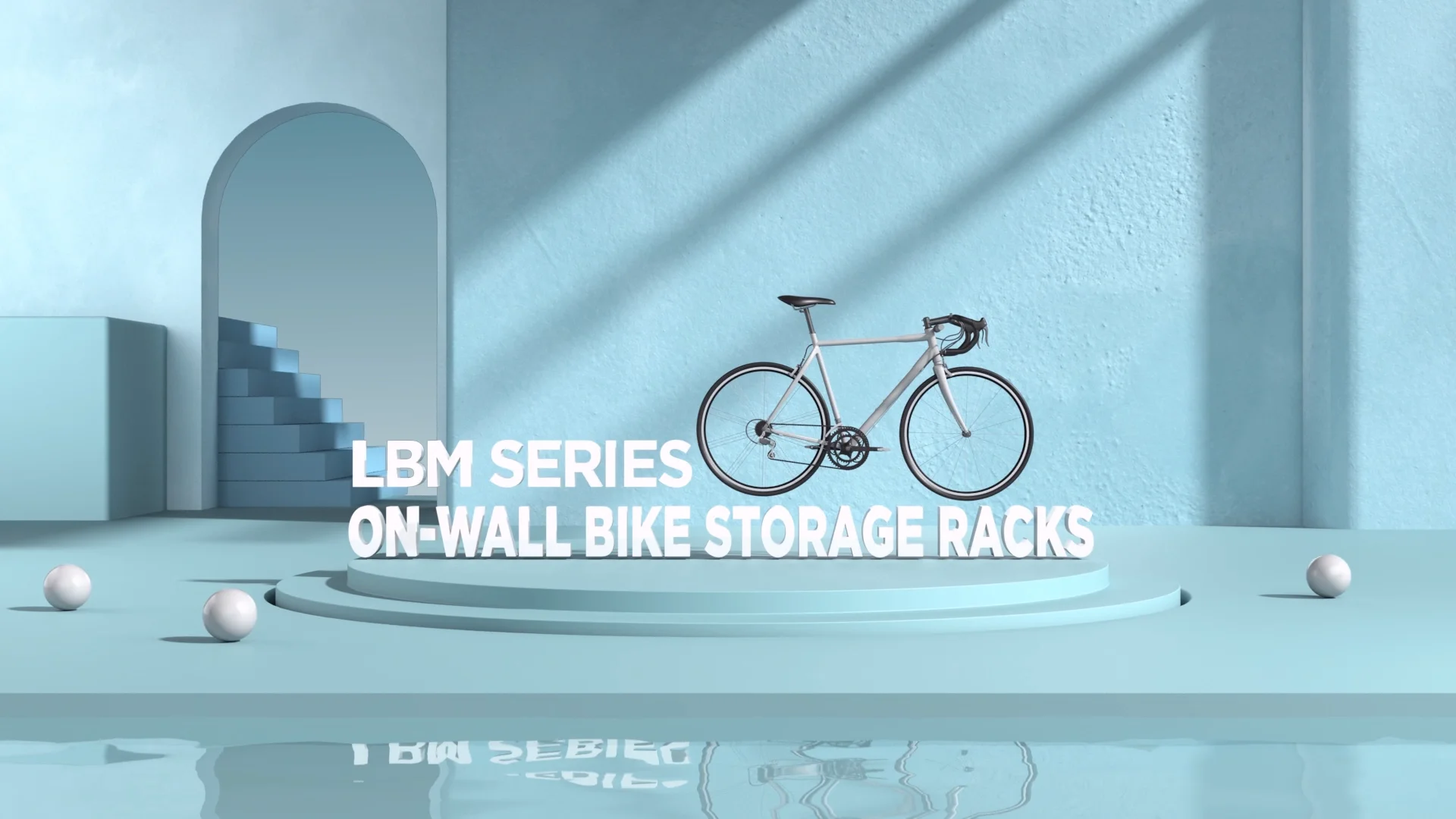 Lbm-01 Horizontal Wall Mounted Bike Storage Rack Garage Wall Mount ...
