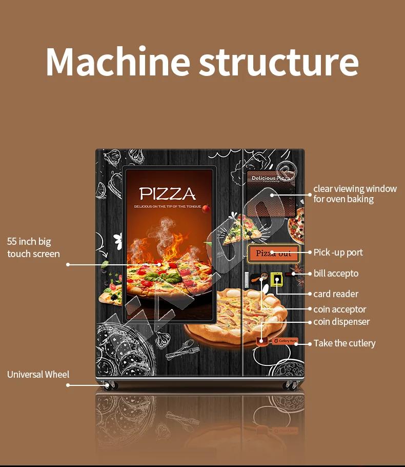 Haloo Vending Vendo Machine Supplier - Digital Pizza Vending