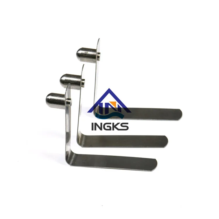 Ingks High Quality Customized Stainless Steel 304 316 Elastic V Shape ...