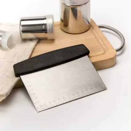 Kitchen Accessories Stainless Steel Pastry Machine Scraper And Dough ...