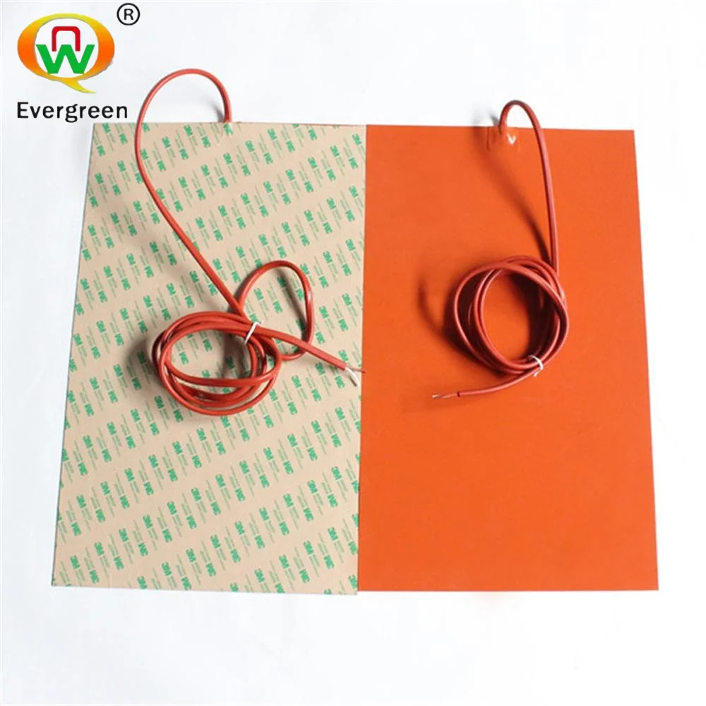 Factory Supply Silicone Rubber Heater Pad Build Plate Heat Bed Silicone ...