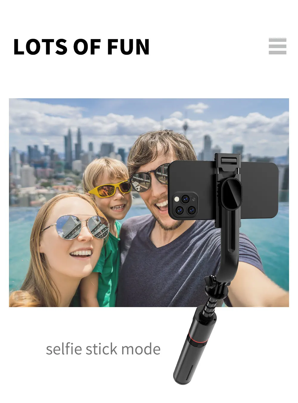 2024 L12 Smartphone Monopod Tripod - Versatile & Durable