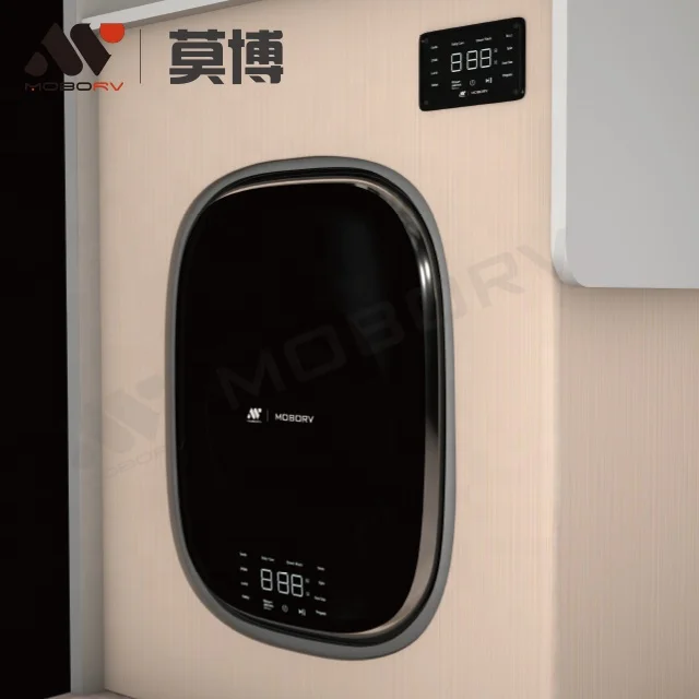 MOBORV Automatic Front-Load Wall-Mounted Washing Machine for RVs & Campers