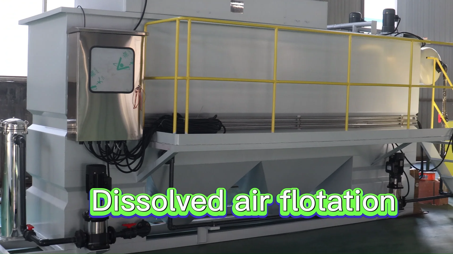 Wastewater Treatment Plant Daf Dissolved Air Flotation System - Buy Dissolved Air Flotation ...