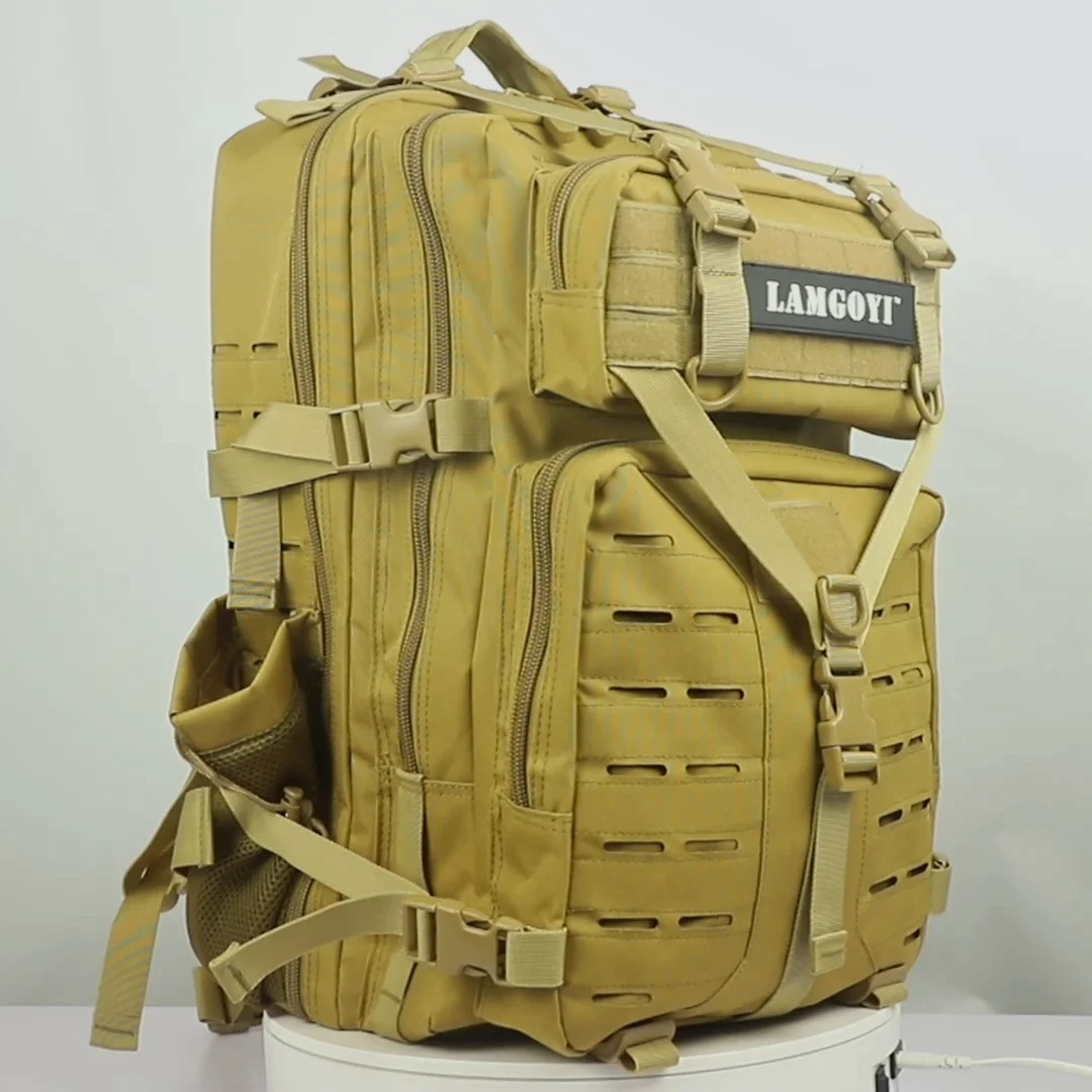 45l 50l Large Capacity Men Daypack Rucksack Bag Waterproof Assault Bags ...