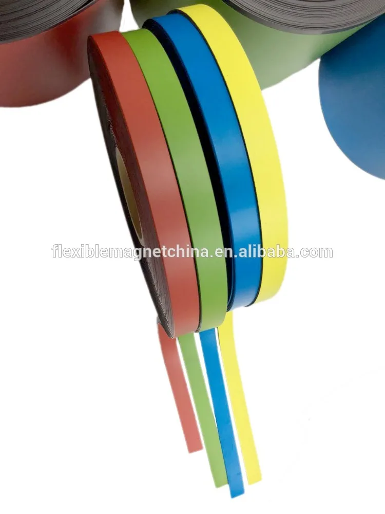 Durable In Use Pvc Flexible Magnet Strips Custom Soft Pvc Refrigerator ...