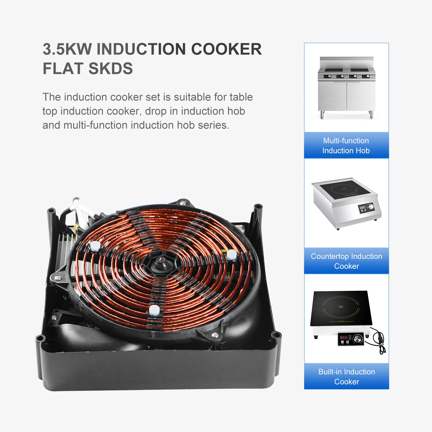 Large Size Induction Cooker Plate Induction Cooker Coil - Buy Induction ...