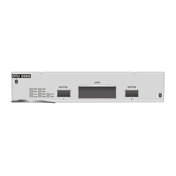 DWDM 200G OTU Multi-Rate Transponder 200Gbps Muxponder Card CFP2 Coherent Tunable Wavelength ...