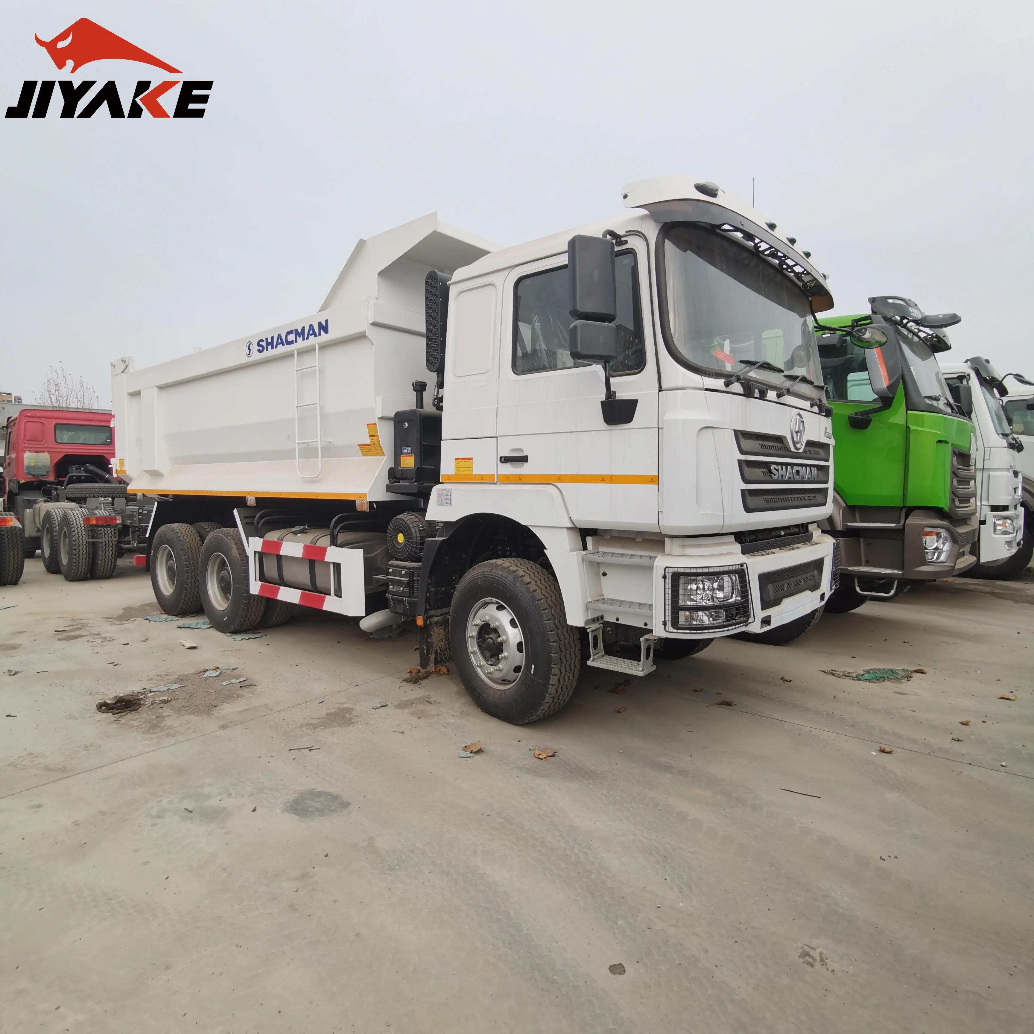 380HP Heavy Duty Shacman F3000 Dump Trucks for Loading Stone Sharkman ...