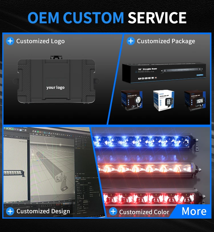 Universal 8 Gang Rgb Car Light Switch Panel With Control Box Led Touch ...