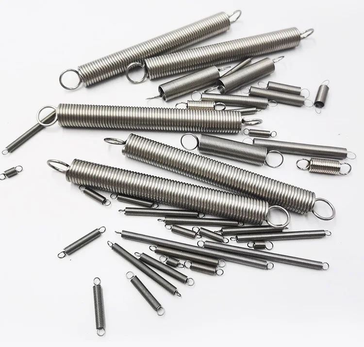Galvanized Tension Coil Spring Hook End Tension Spring Extension Spring ...